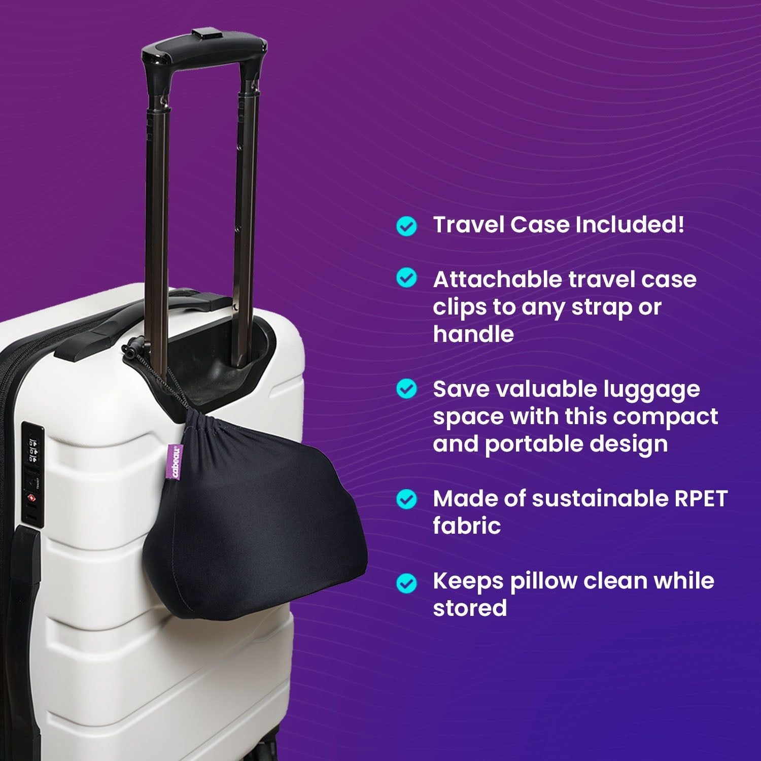 Buy Cabeau Evolution Earth Deluxe Travel Pillow - Boarding Gate